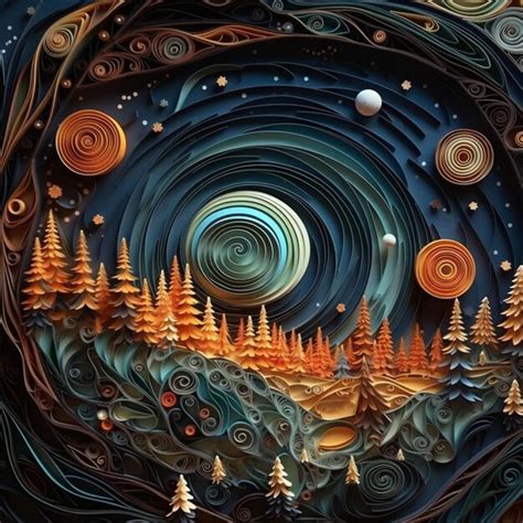 Premium Photo Multidimensional Paper Art