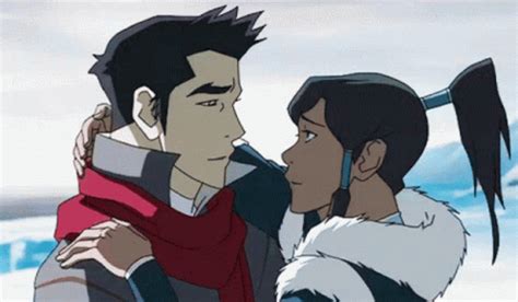 Korra And Mako Kiss