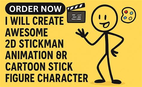Stickman Animation Stick Figure 2d Stickman Cartoon Animation Stickman
