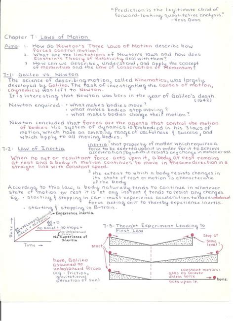 Dynamics Class Notes
