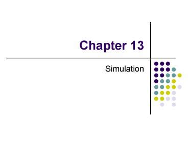 Simulation Presentation Free To View
