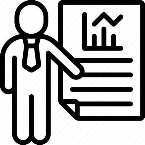Reporting Data File People Stickman Report Icon Download On