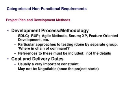 non functional requirements resdesigner