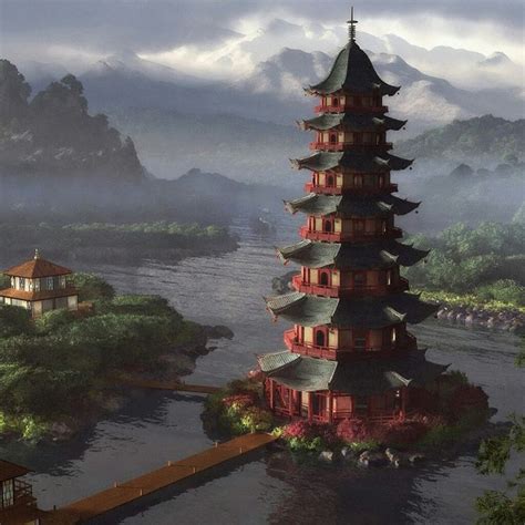 Ancient Chinese Architecture Ideas China Pagoda Art Japanese