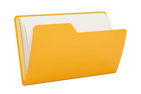 premium photo yellow computer folder icon with forbidden sign 3d