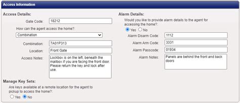 Listing Worksheet Layout Showingtime For The Mls Help And Training