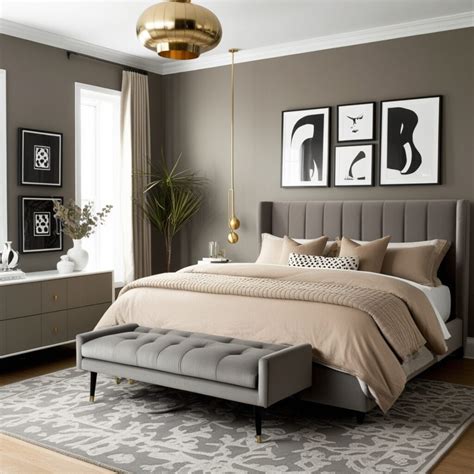 21 Beautiful And Inspiring Beige And Grey Bedroom Ideas For A Dreamy