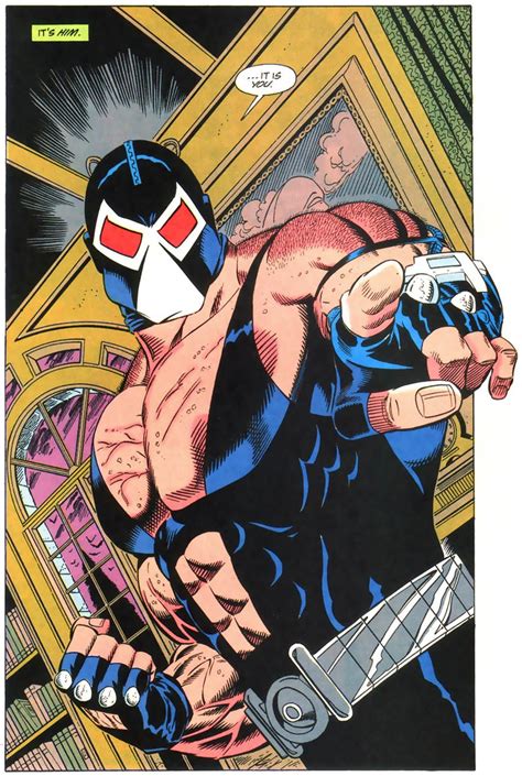 Bane Knows Who Batman Is Detective Comics 668 Bane Comic Wallpaper