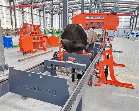 Portable Sawmill Horizontal Band Saw With Trailer