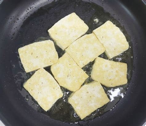 고소한 들기름 두부구이 두부 부침 양념장