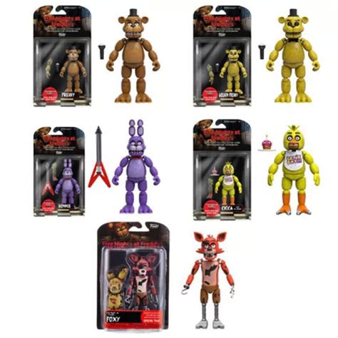 Five Nights At Freddys Mini Figures Toy Bonnie Foxy Toys Funko Game