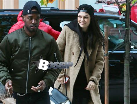 Luke James Joins Girlfriend Jessie J At Her Nyc Hotel And To Event