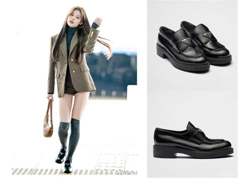 여자 프라다 로퍼 코디룩 완성한 사나 패션 가격 스타일링 정보 네이버 블로그