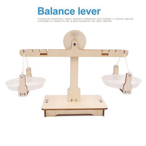Diy Balance Scale Lever Wooden Weighing Scale Scie Vicedeal