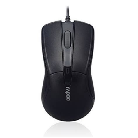 Phandco Pc Depot Rapoo N1162 Wired Mouse Black