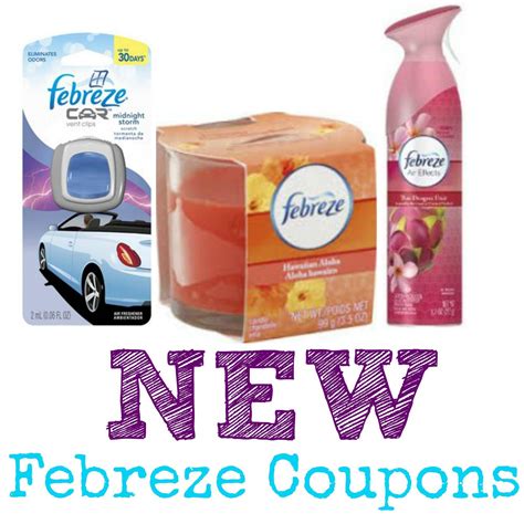 Printable Febreze Coupons