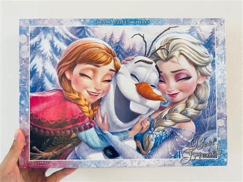 Disney Frozen Puzzle 500pc Hobbies And Toys Toys And Games On Carousell