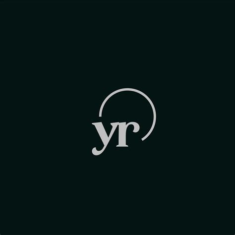 Yr Initials Logo Monogram 8257082 Vector Art At Vecteezy