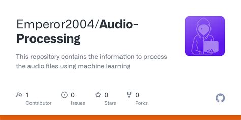 Github Emperor2004audio Processing This Repository Contains The Github Emperor2004audio Processing This Repository Contains The