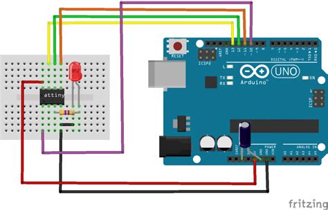 Program An Attiny85 From An Arduino Uno