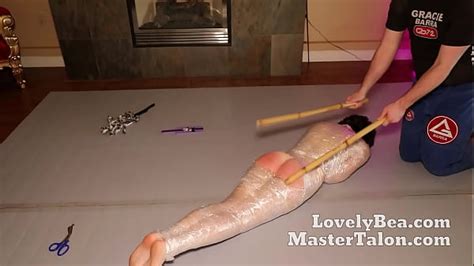 Saran Wrap Bondage Spanking She Cant Go Anywhere Xxx Mobile Porno