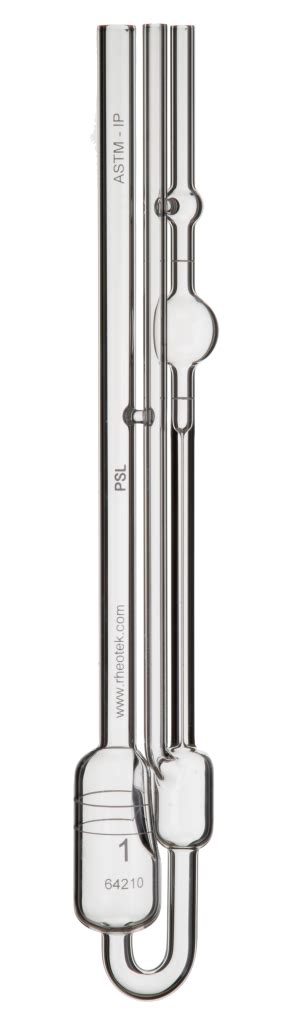 Glass Viscometers Psl Rheotek Glass Capillary Viscometers