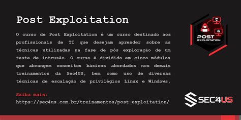 Post Exploitation Sec4us