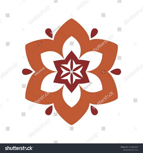 Art Illustration Symbol Flower Icon Pattern Stock Vector Royalty Free 2176063455 Shutterstock