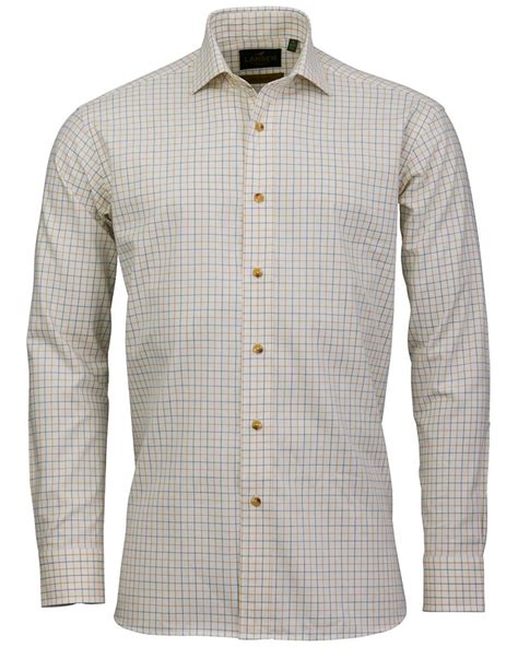 Laksen Mens Jerrod Cotton Wool Shirt
