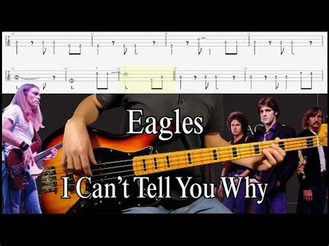 Eagles I Cant Tell You Why Bass Cover Wtab And Backing Track Youtube