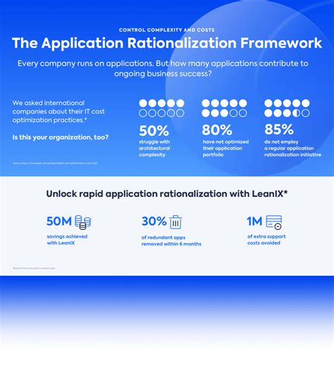 Application Rationalization Framework Leanix