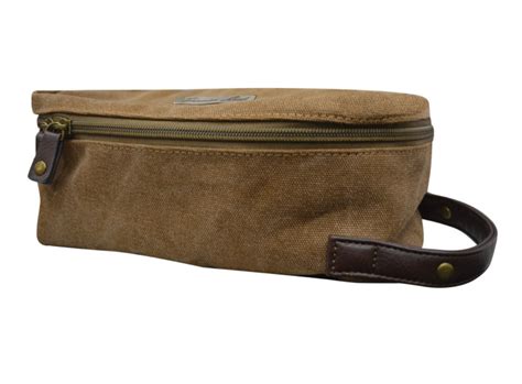 Thomas Cook Wash Bag Brown Countrywear