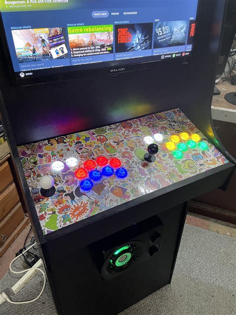 Updated Steam Deck Arcade Cabinet Build R Steamdeck
