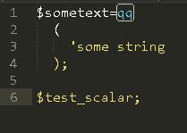 Newline Sublime Syntax Highlighting Perl Qw Qq Q Not Working Fully Stack Overflow