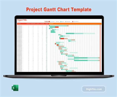 Excel Project Tracking Spreadsheet Template