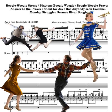 8 Boogie Woogie Piano Misc Traditional Tutorial Piano Sheets Score