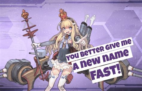 Qoo Otaku Kancolle Tells Azur Lane Please Change Name