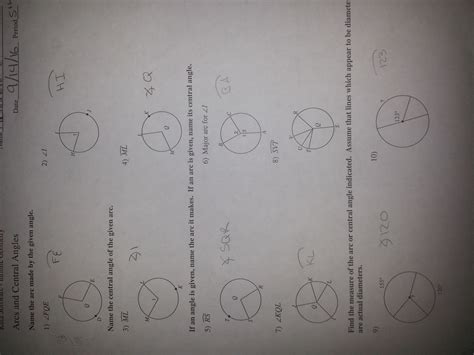Worksheets Sophomore Math