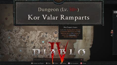 Diablo 4 Dungeon Kor Valar Ramparts Youtube