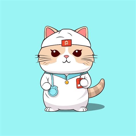 Cat Nurse Cartoon At Charles Braim Blog