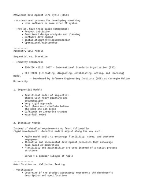 5 Systems Development Life Cycle Sdlc Pdf