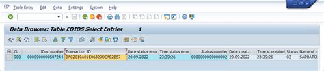 Sap S4 How To Get Stuck Idoc Number In Sm58 Queue Via Transaction Id Tid Sap Zero To Hero