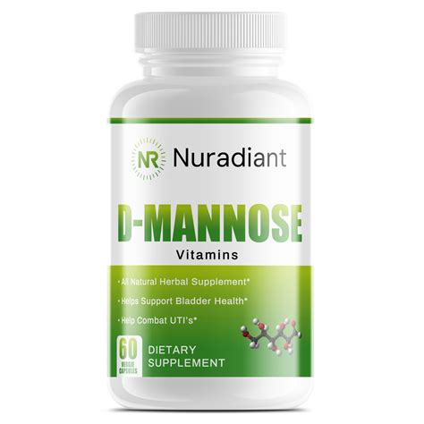 D Mannose Vitamins Nuradiant Store