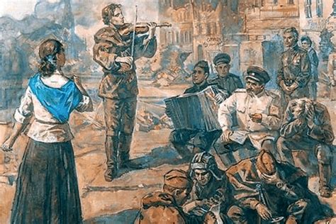 Как легендарный Синий платочек согревал утешал и поднимал боевой дух