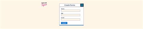 How To Create Forms In React Using Material Ui Form Component Scaler Topics