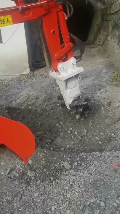 What A Great Machine It Is Small Roadheader Working In The Small