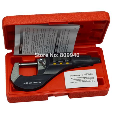 25mm 0 001mm Electronic Digital Micrometer Measuri Grandado