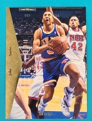 1994 95 Sp 118 John Starks New York Knicks Basketball Card S Ebay