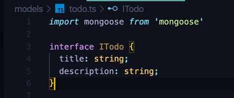 Typescript Express Mongoose