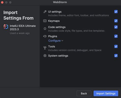 Run Webstorm For The First Time Webstorm Documentation